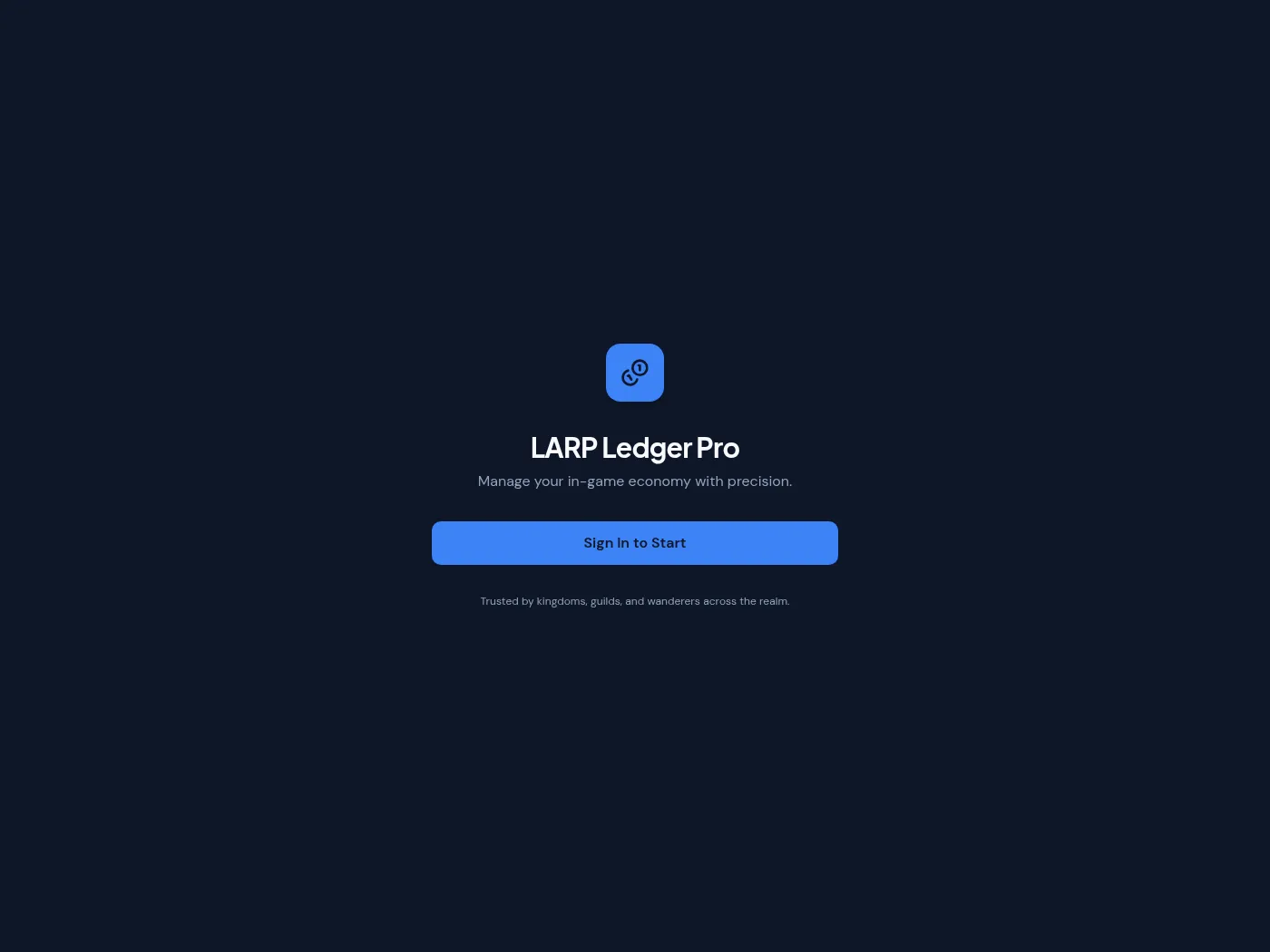 LARP Ledger Pro