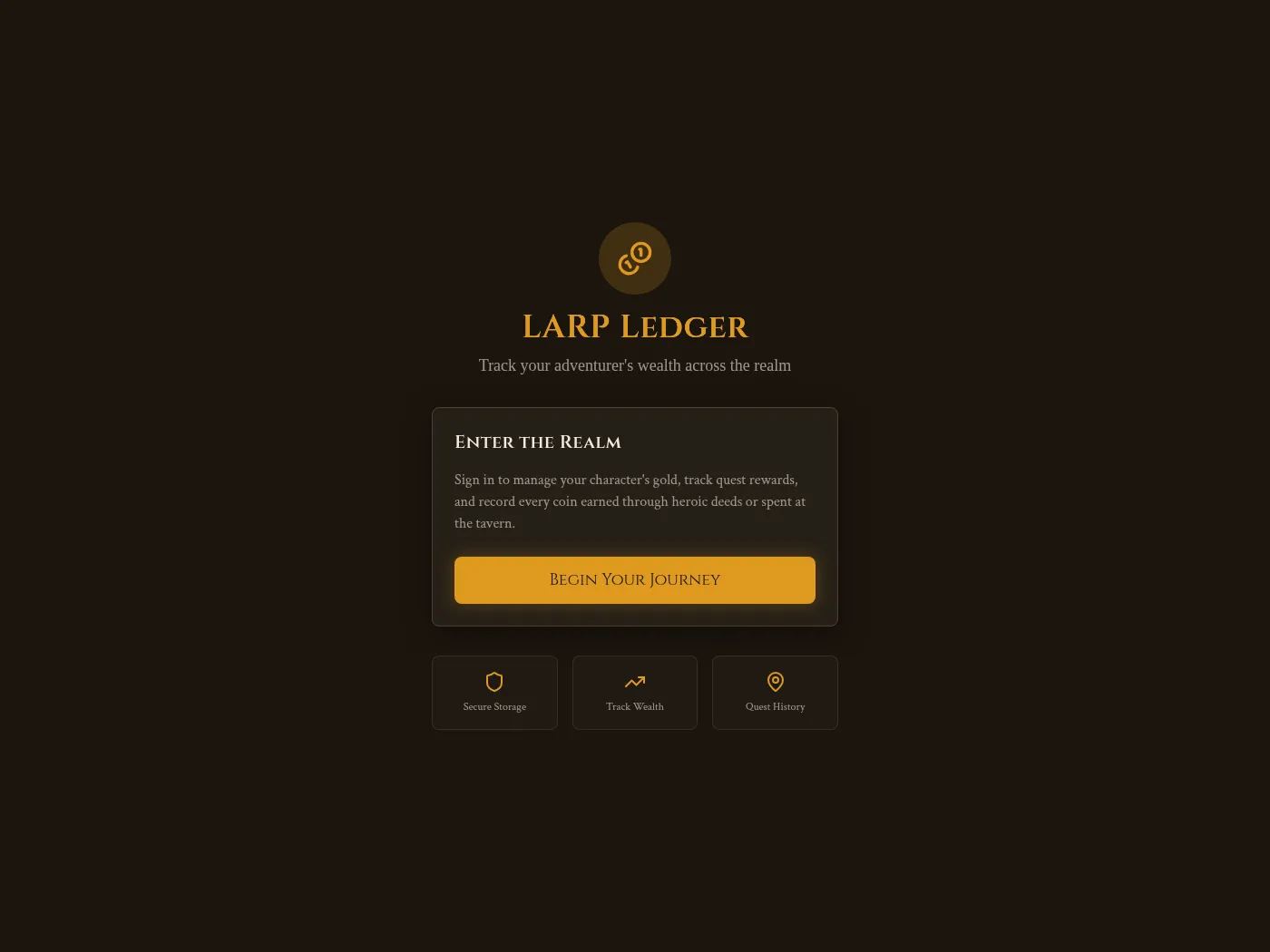 LARP Ledger Wallet
