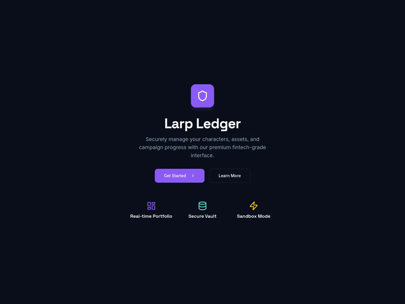 Larp Ledger