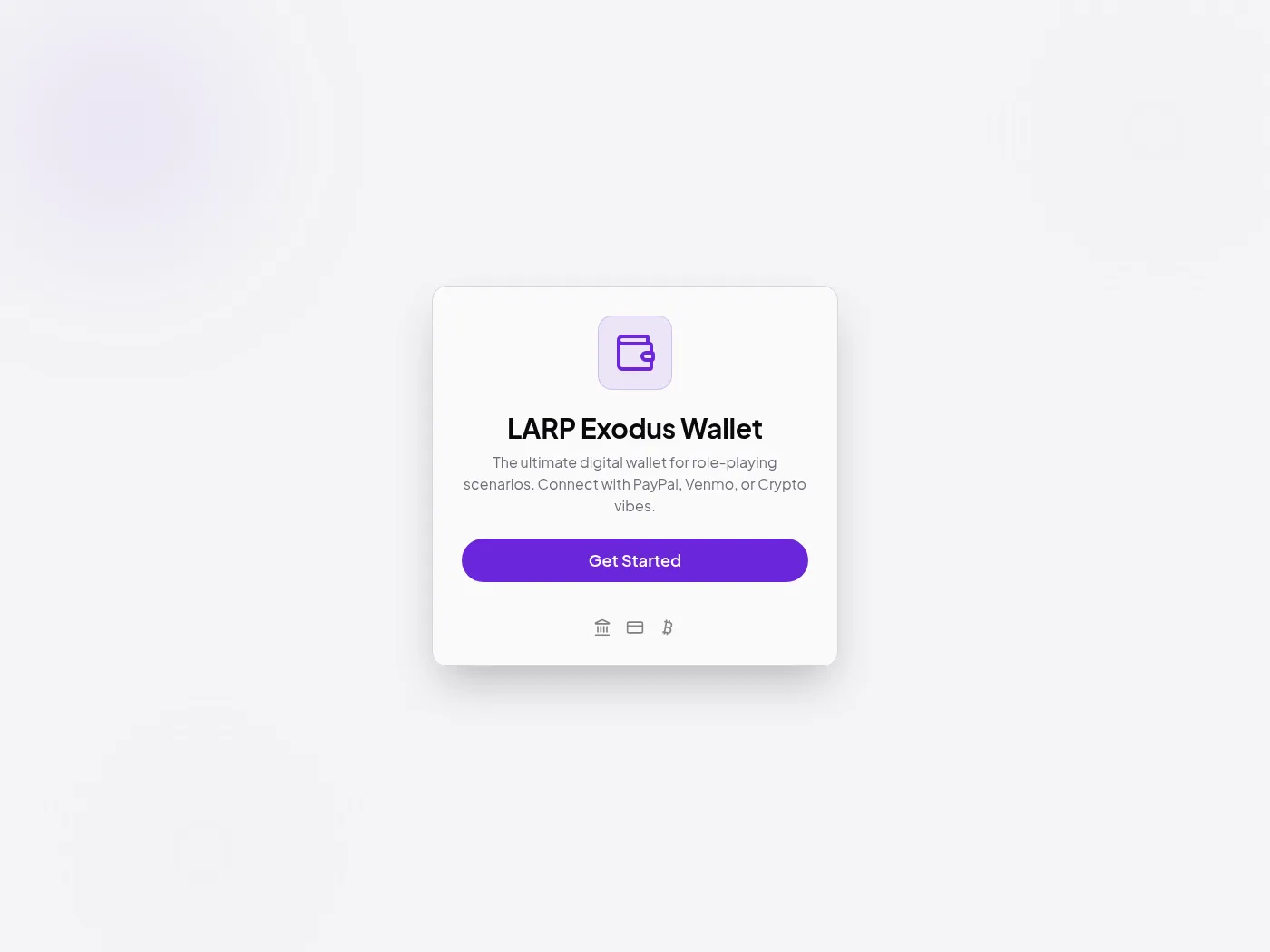LARP Exodus Wallet