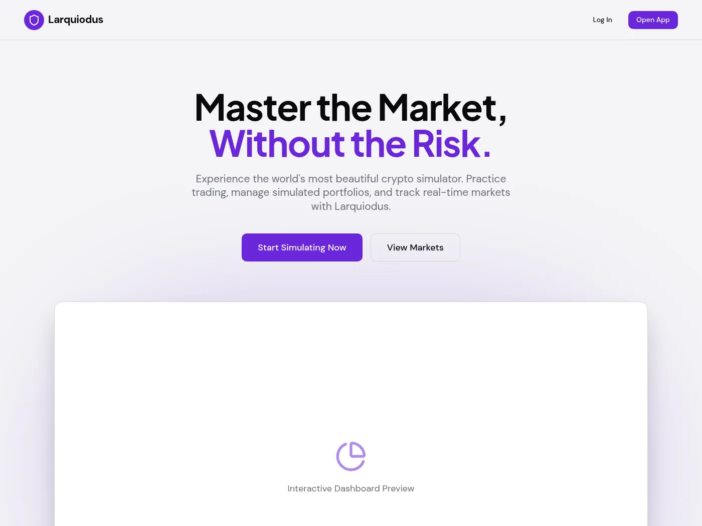 Larquiodus Crypto Simulator