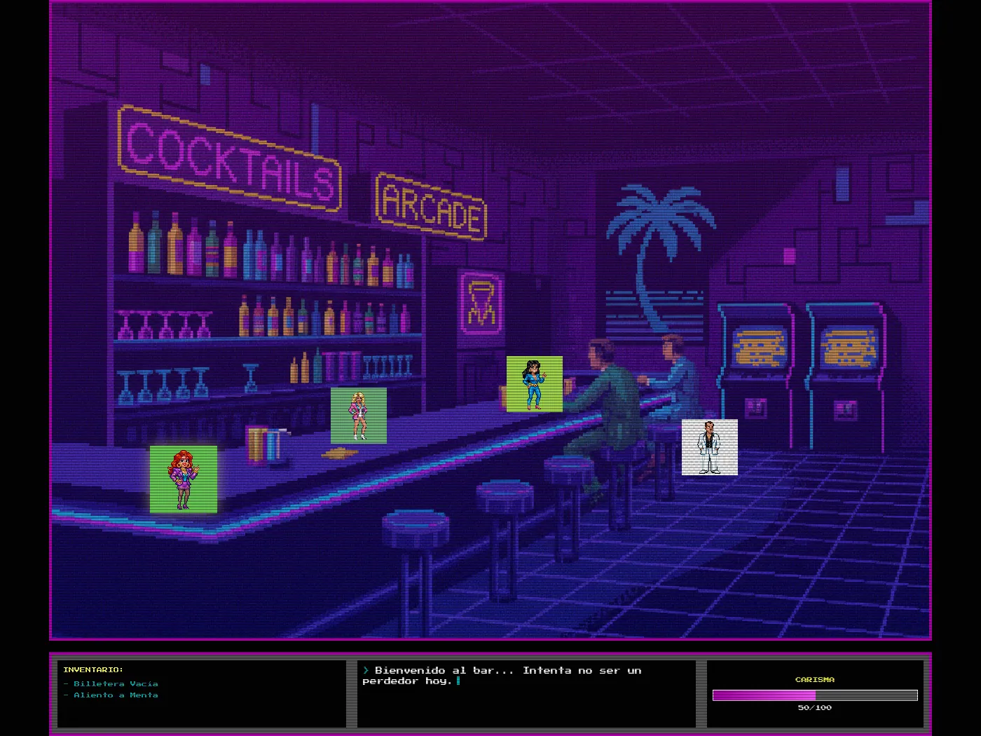 Larry Pixel Bar Quest