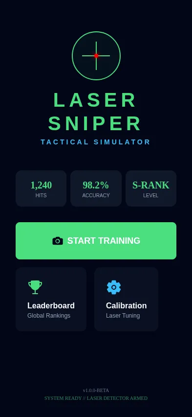 Laser Sniper Simulator