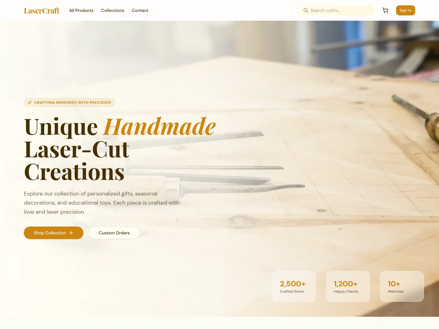 LaserCraft Commerce