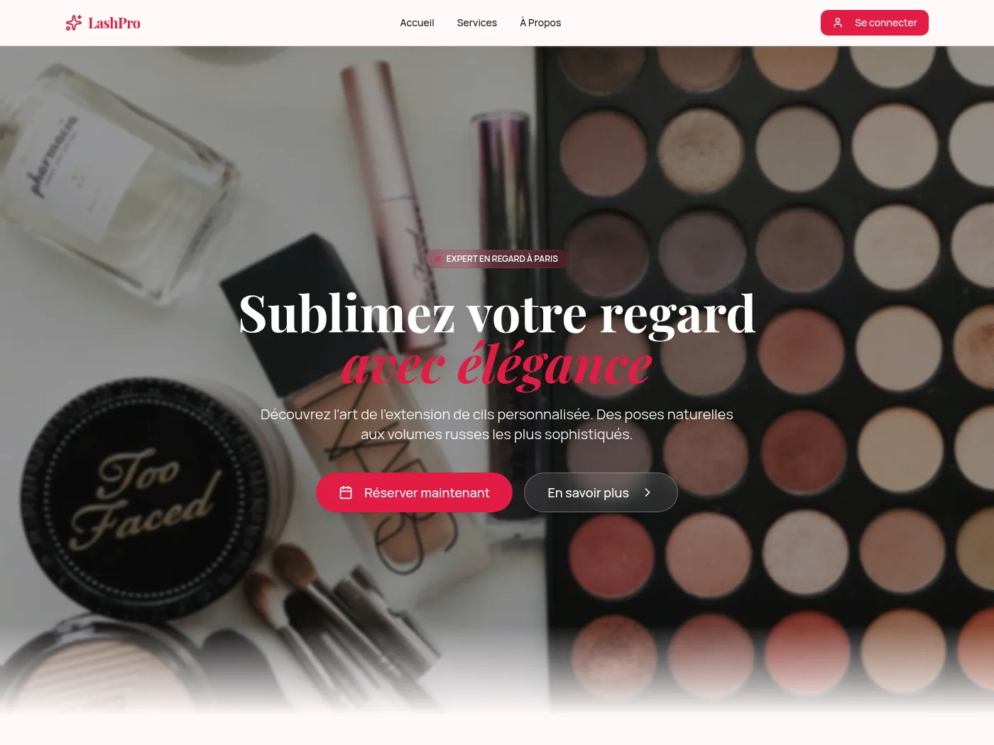 LashPro Booking Site