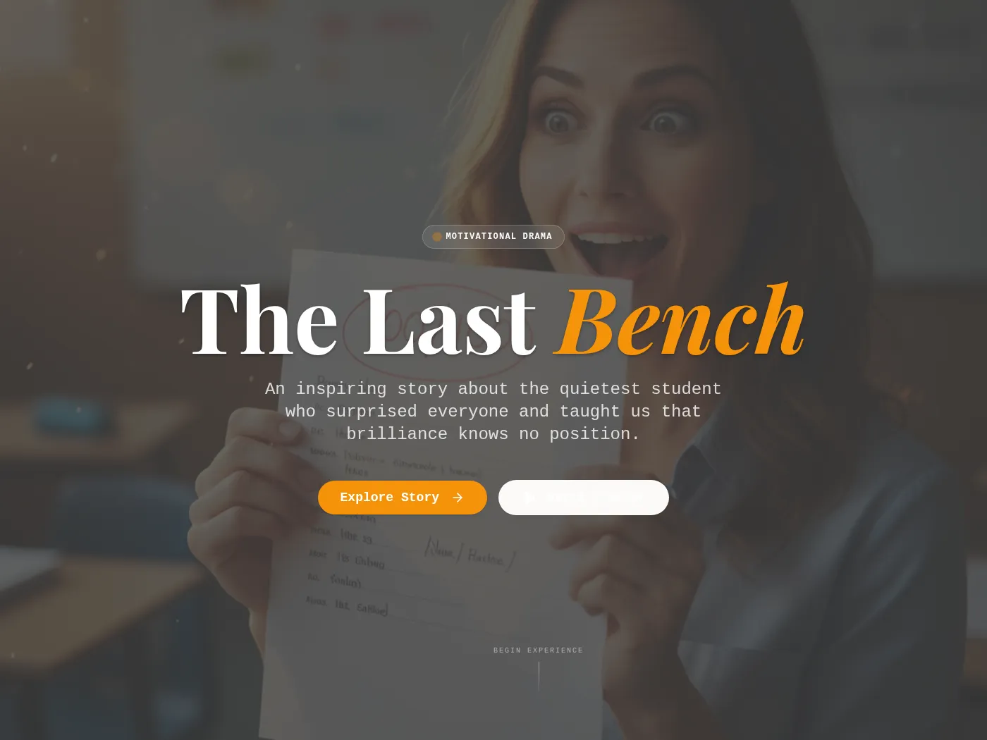 The Last Bench Script