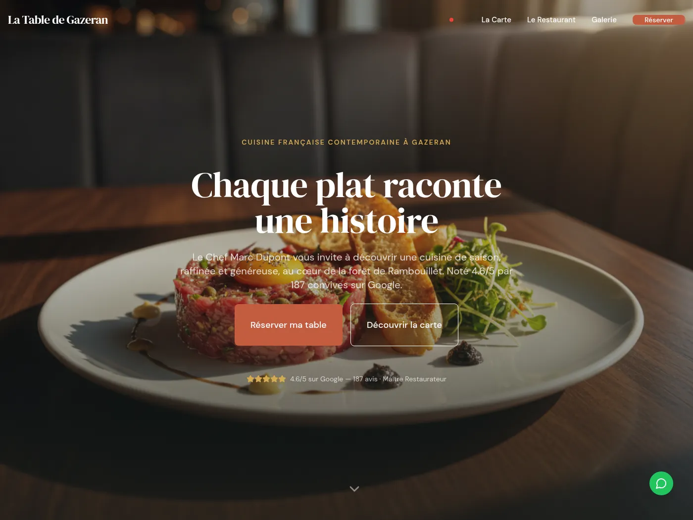 La Table de Gazeran Site