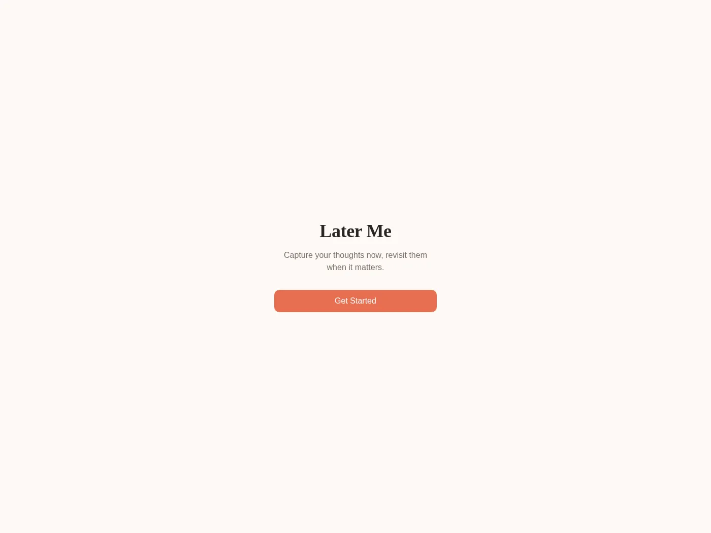 Later Me