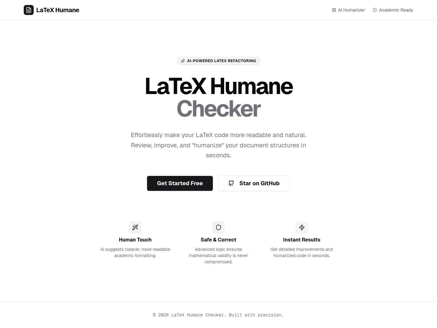 LaTeX Humane Checker