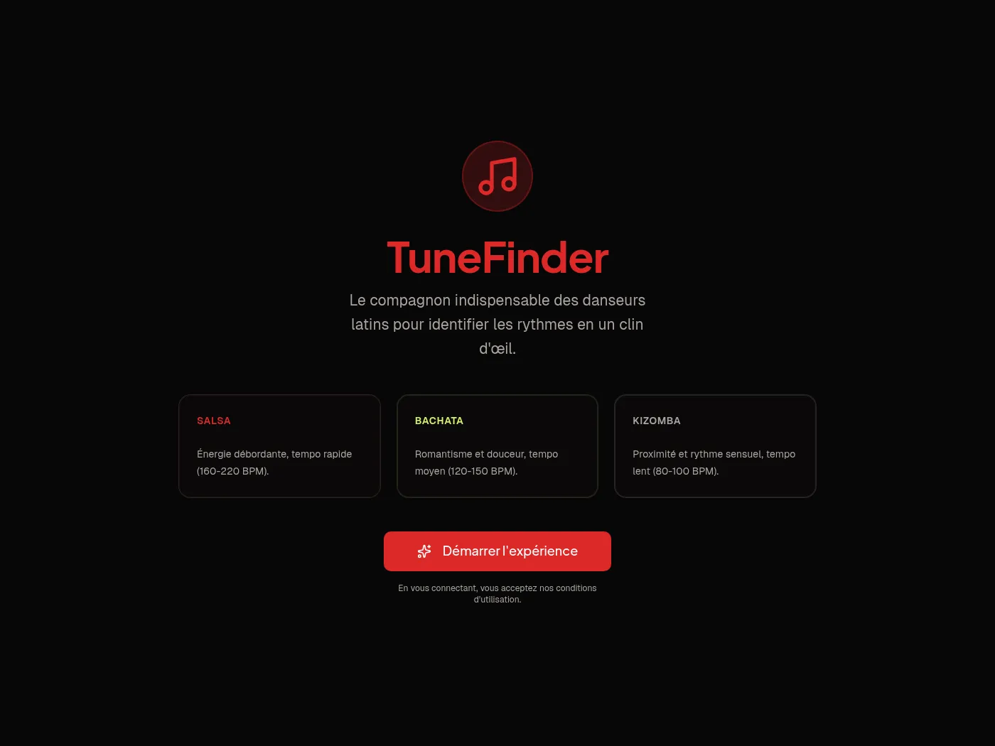 Latin Dance TuneFinder