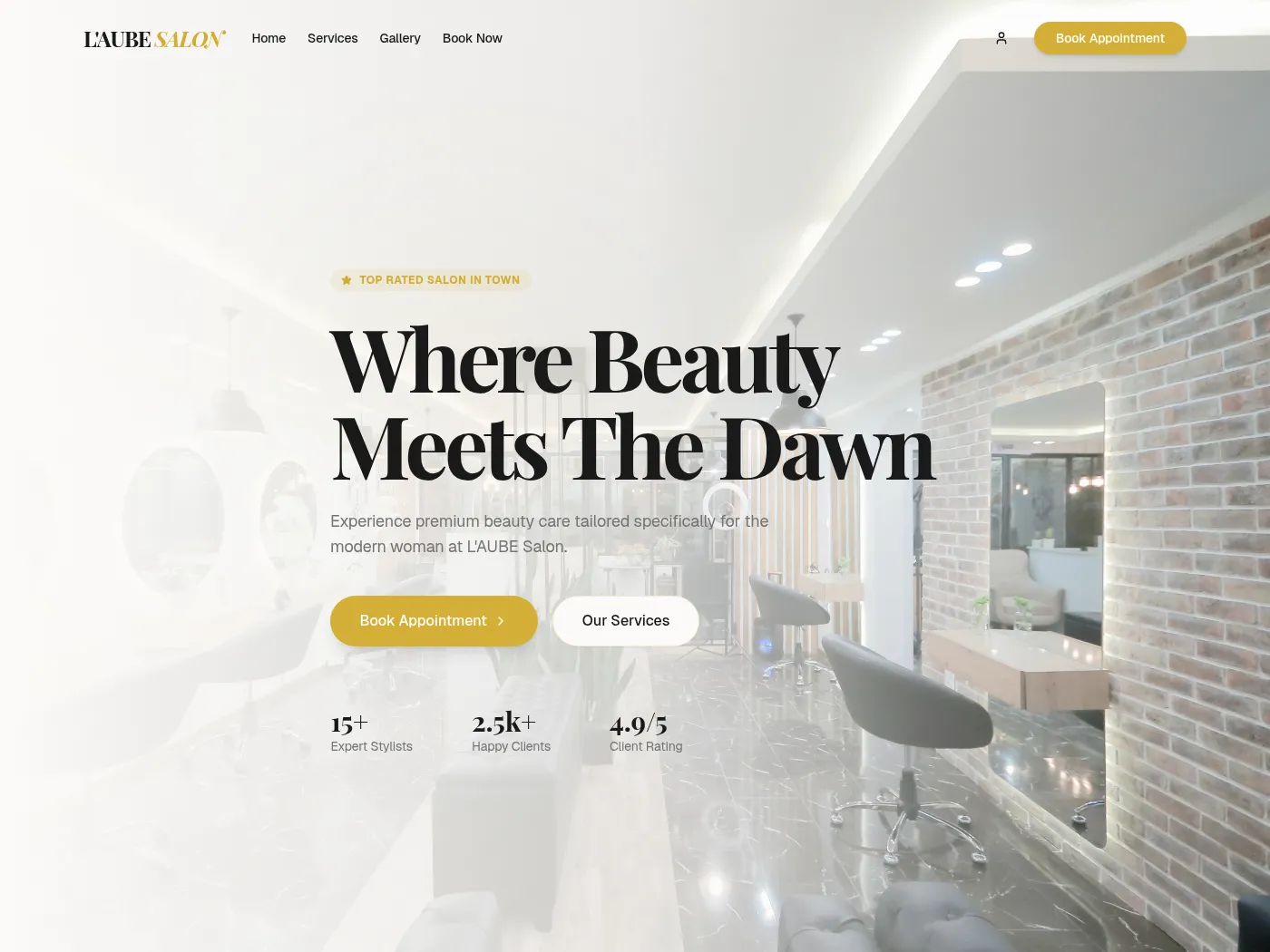 L'AUBE Salon Web