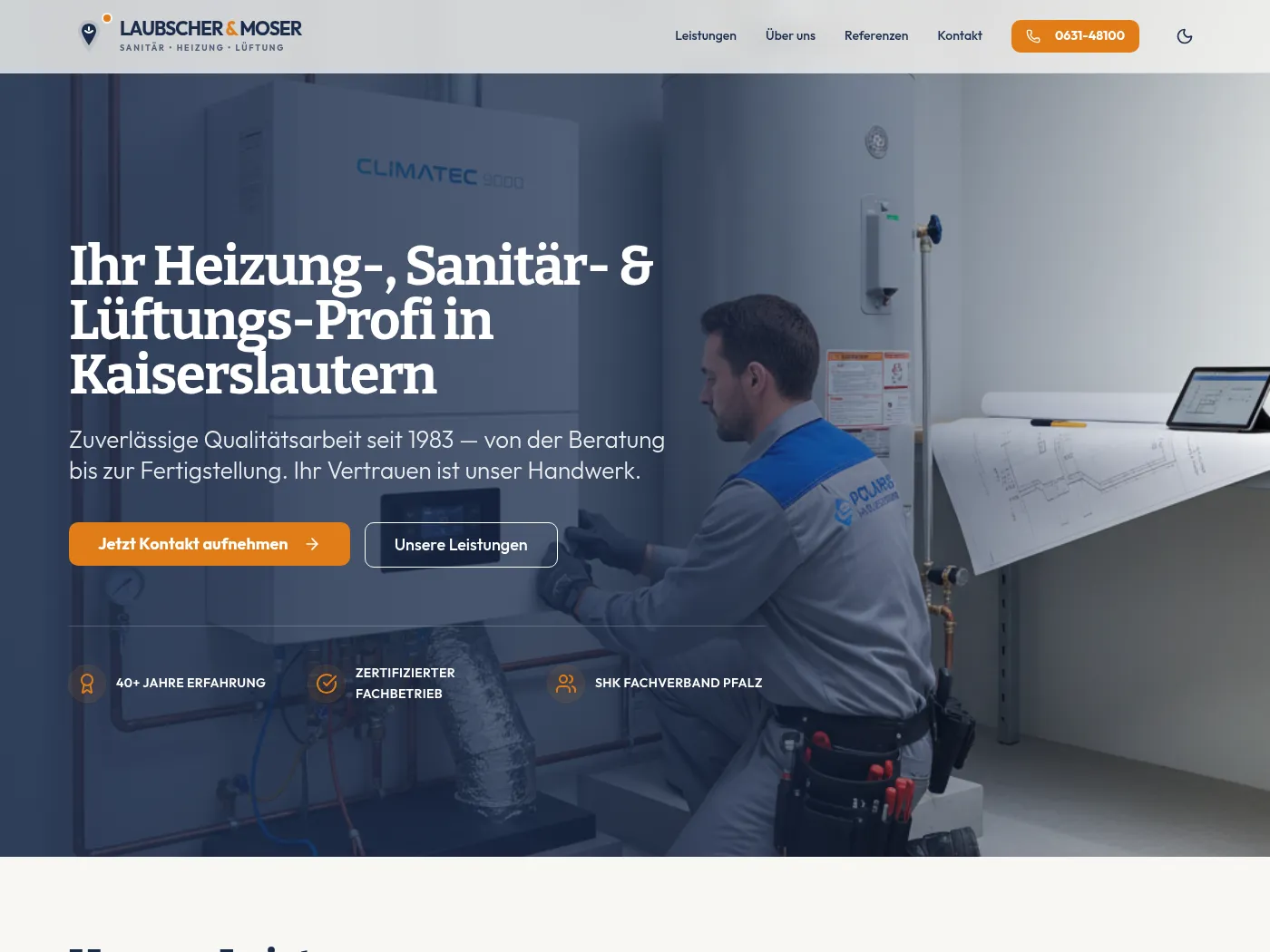 Laubscher & Moser Web