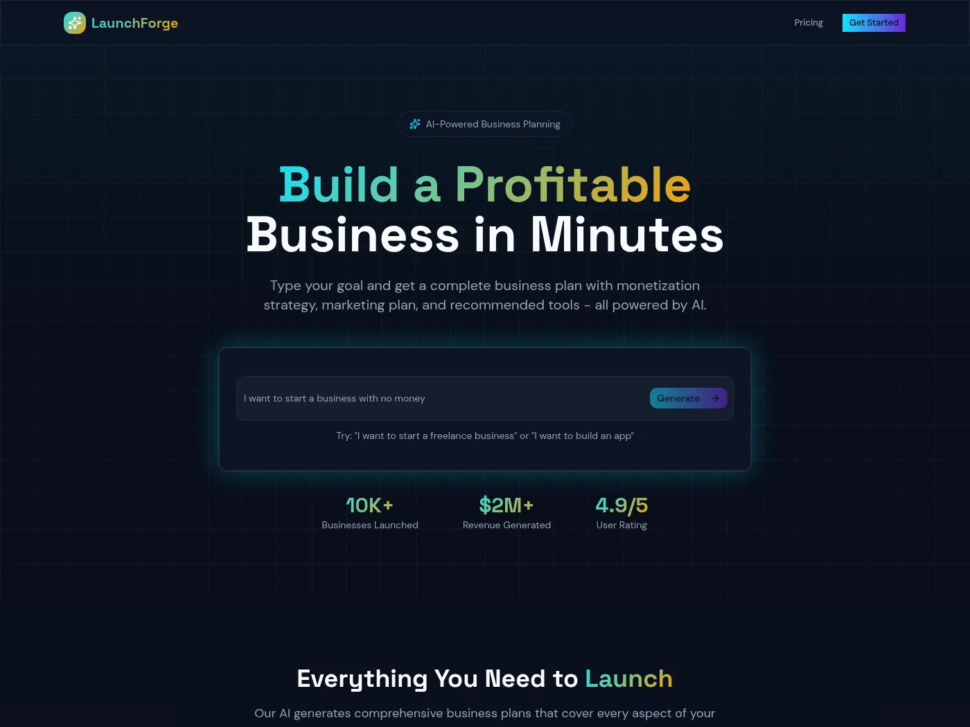 LaunchForge AI