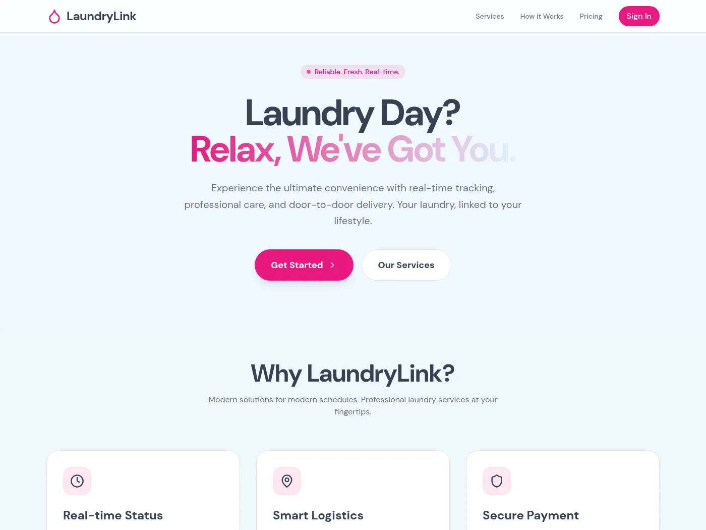 LaundryLink Portal