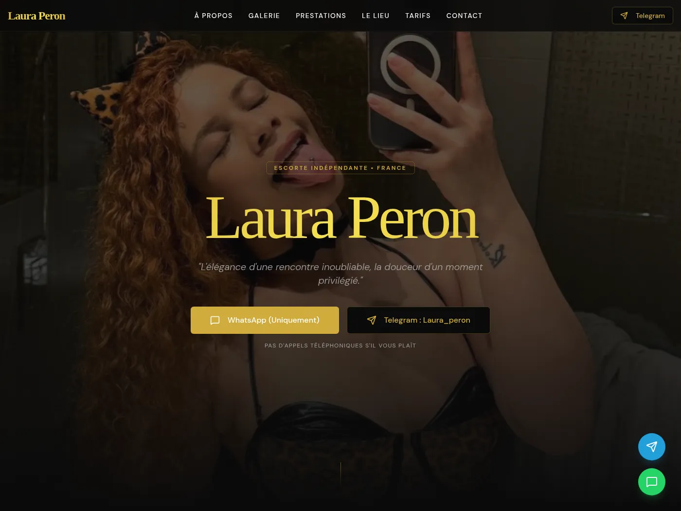 Laura Peron Escort Site