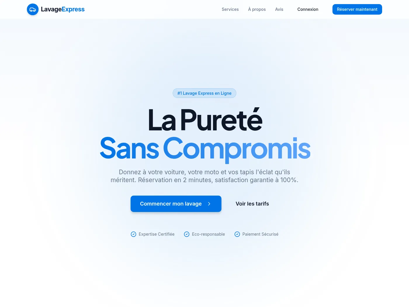 Lavage Express Online
