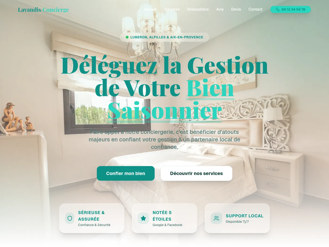 Lavandis Concierge Web