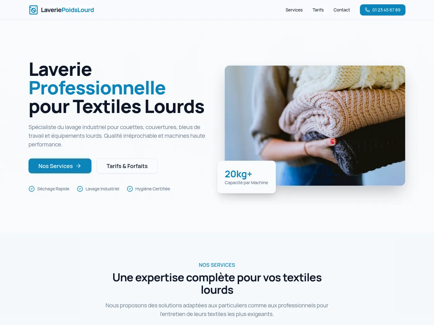 Laverie Poids Lourd Web