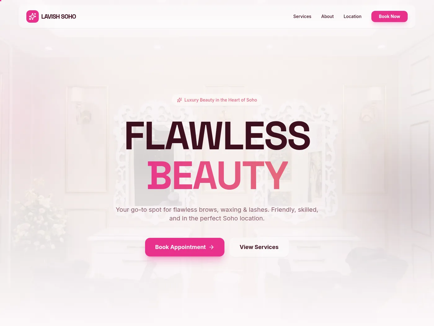 Lavish Soho Beauty Web