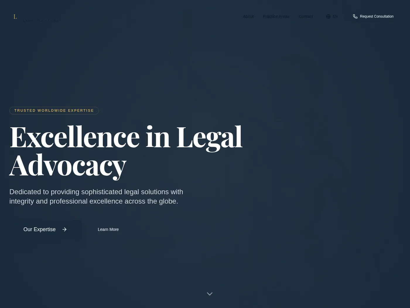 LegalFirm Multilingual Site