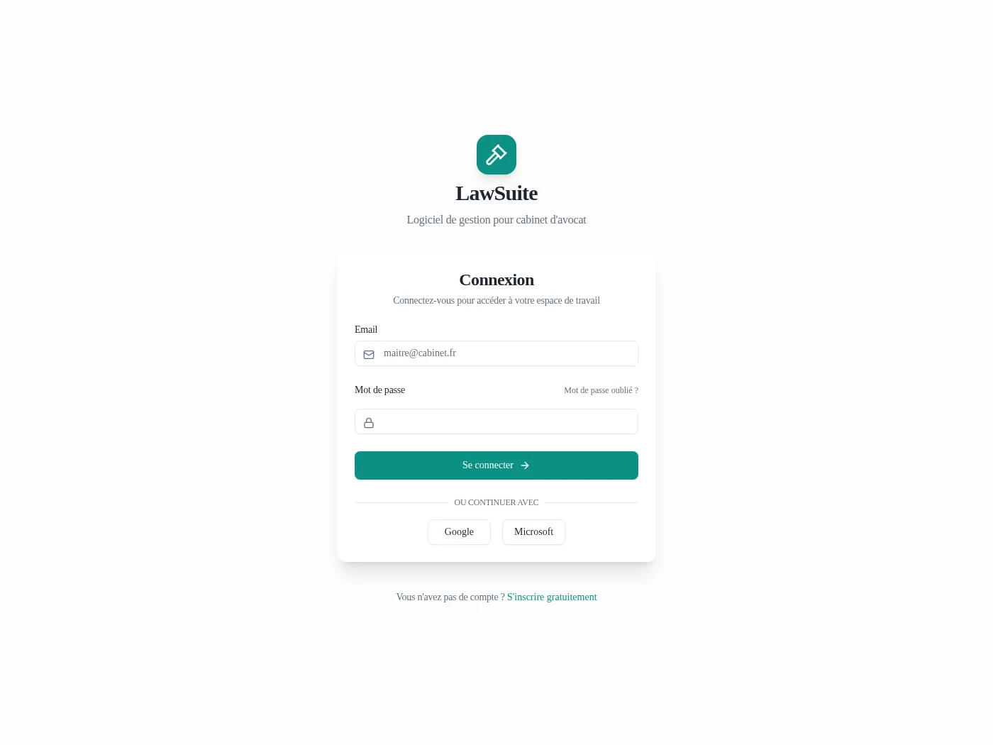 LawFirm Admin Suite