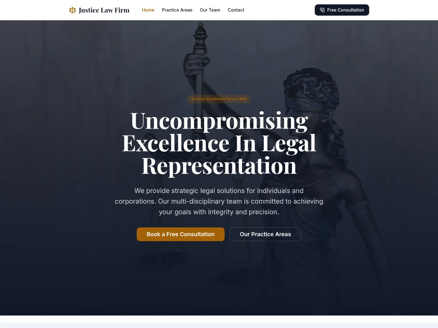 LawFirm Interactive Site