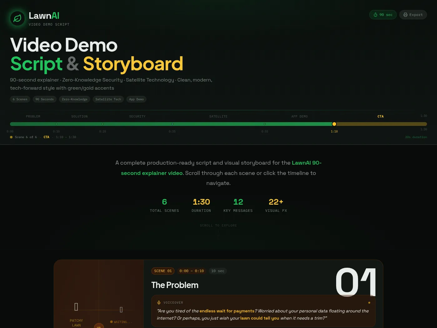 LawnAI Video Demo Script