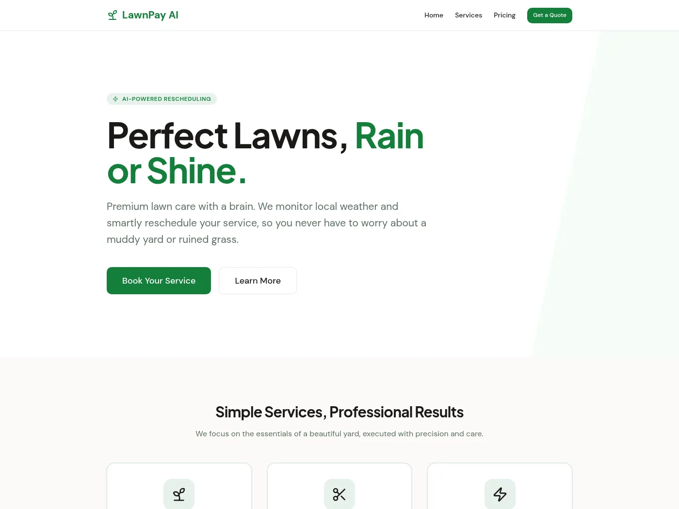 LawnPay AI Service