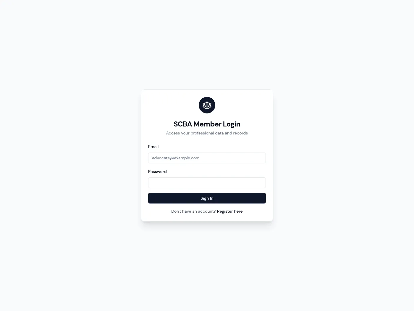 Lawyer Portal Access