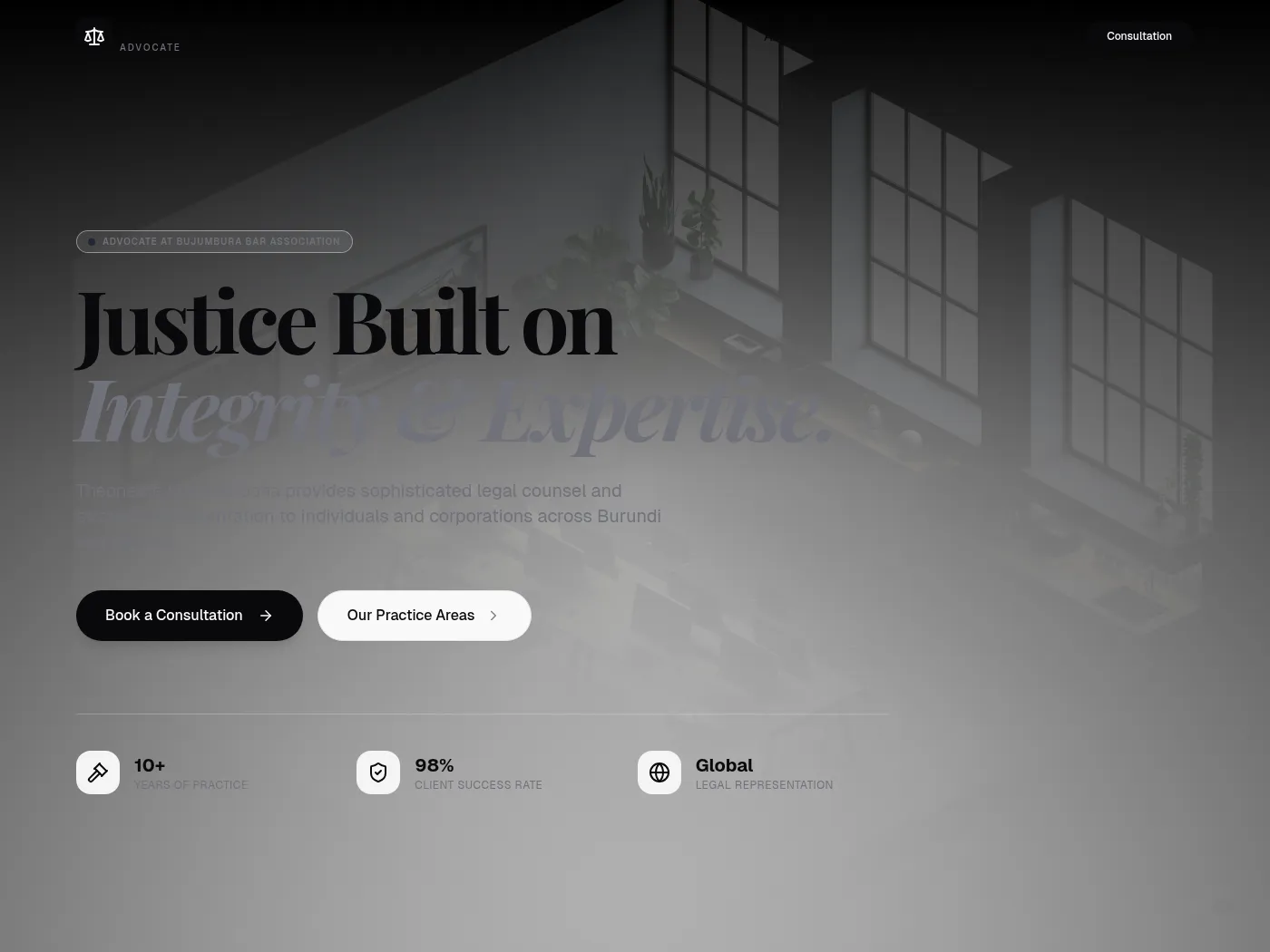 Advocate Profile Site