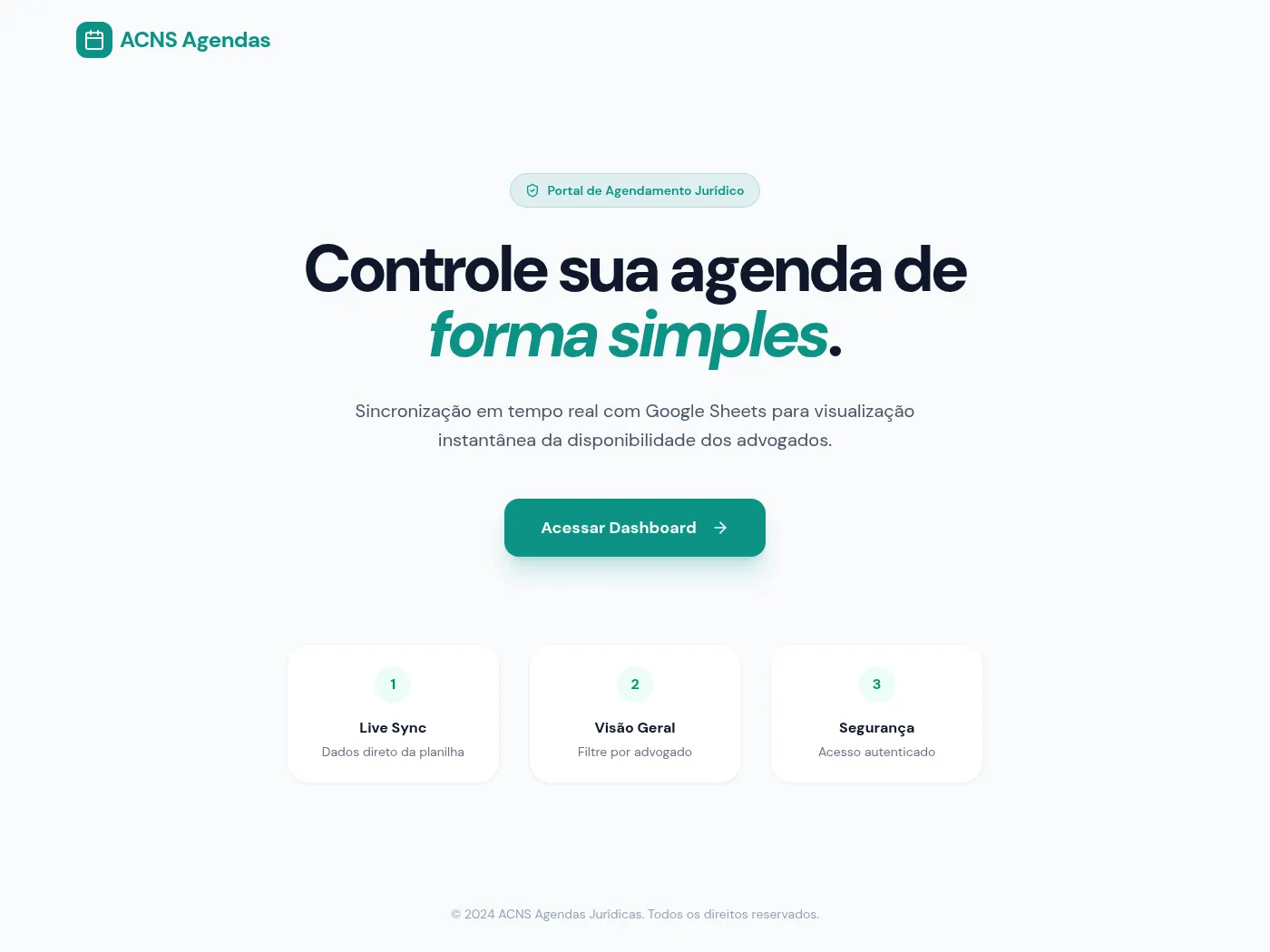 Lawyer Schedule Dashboard