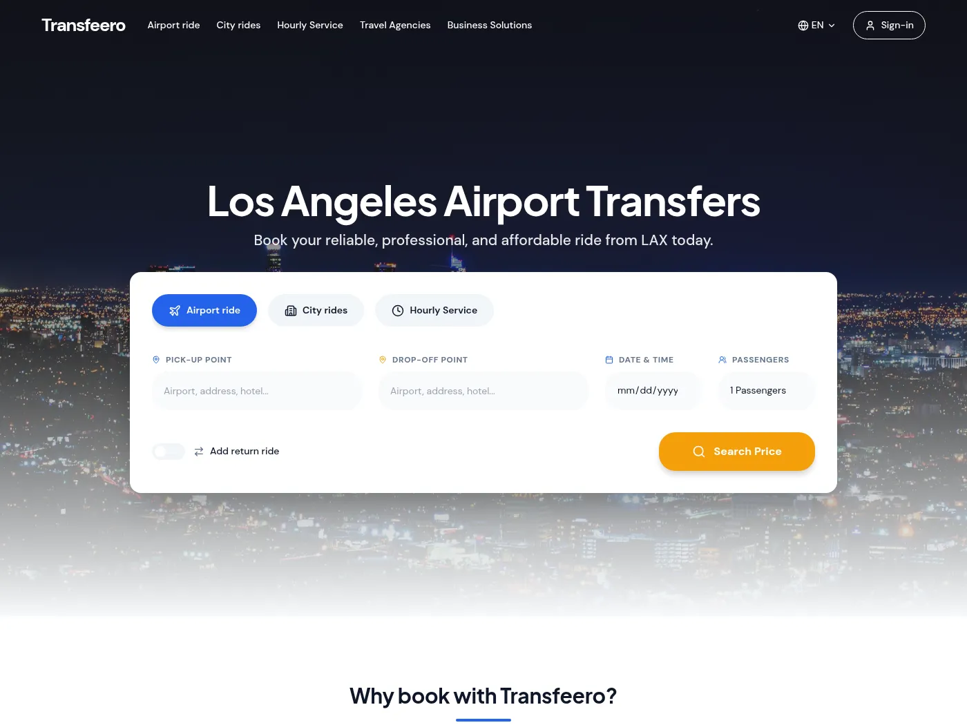 LAX Ride Booker