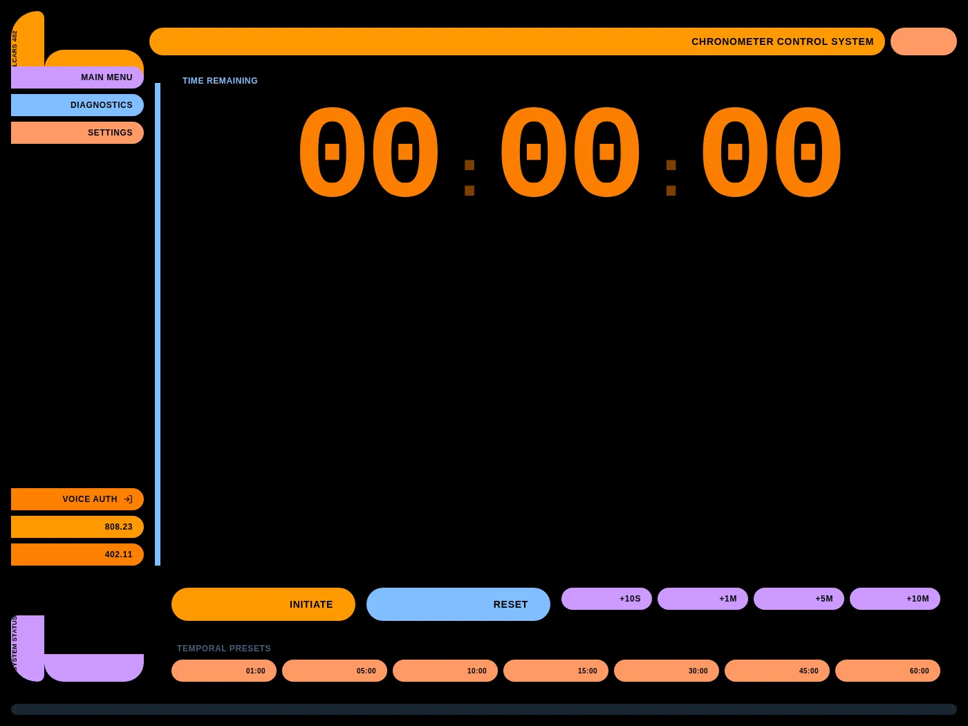 LCARS Timer App