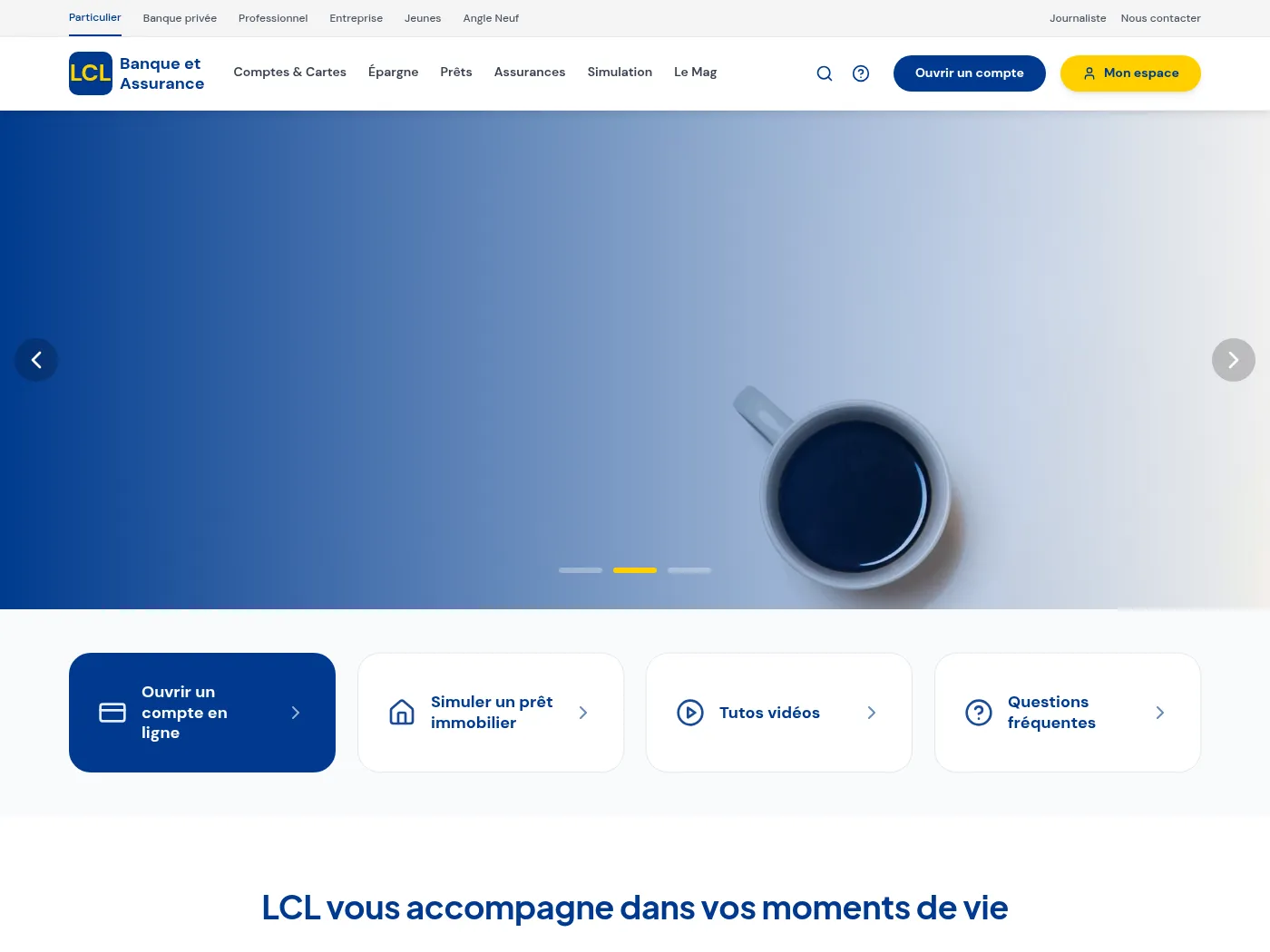 LCL Bank Clone