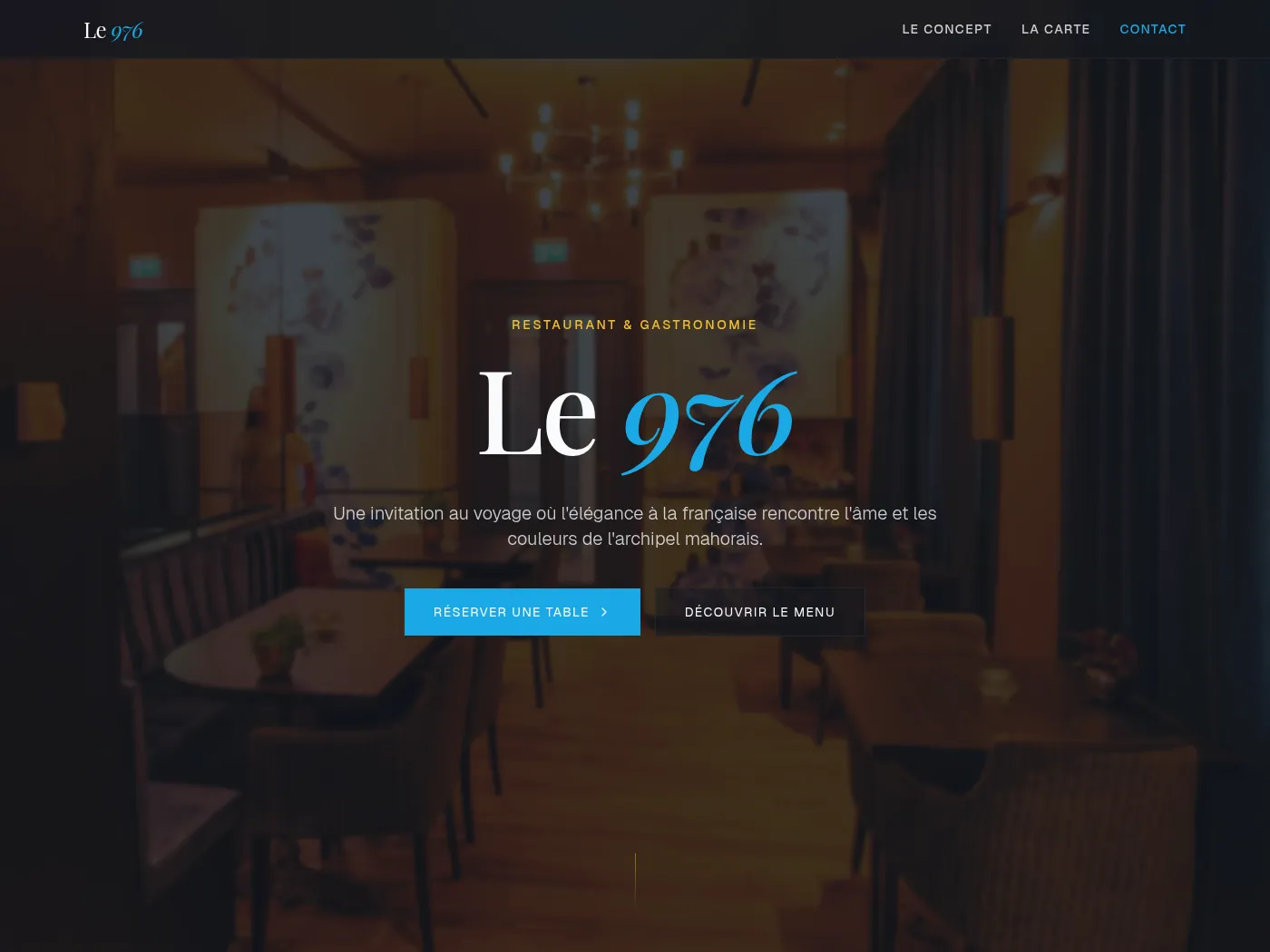 Le 976 Restaurant Site