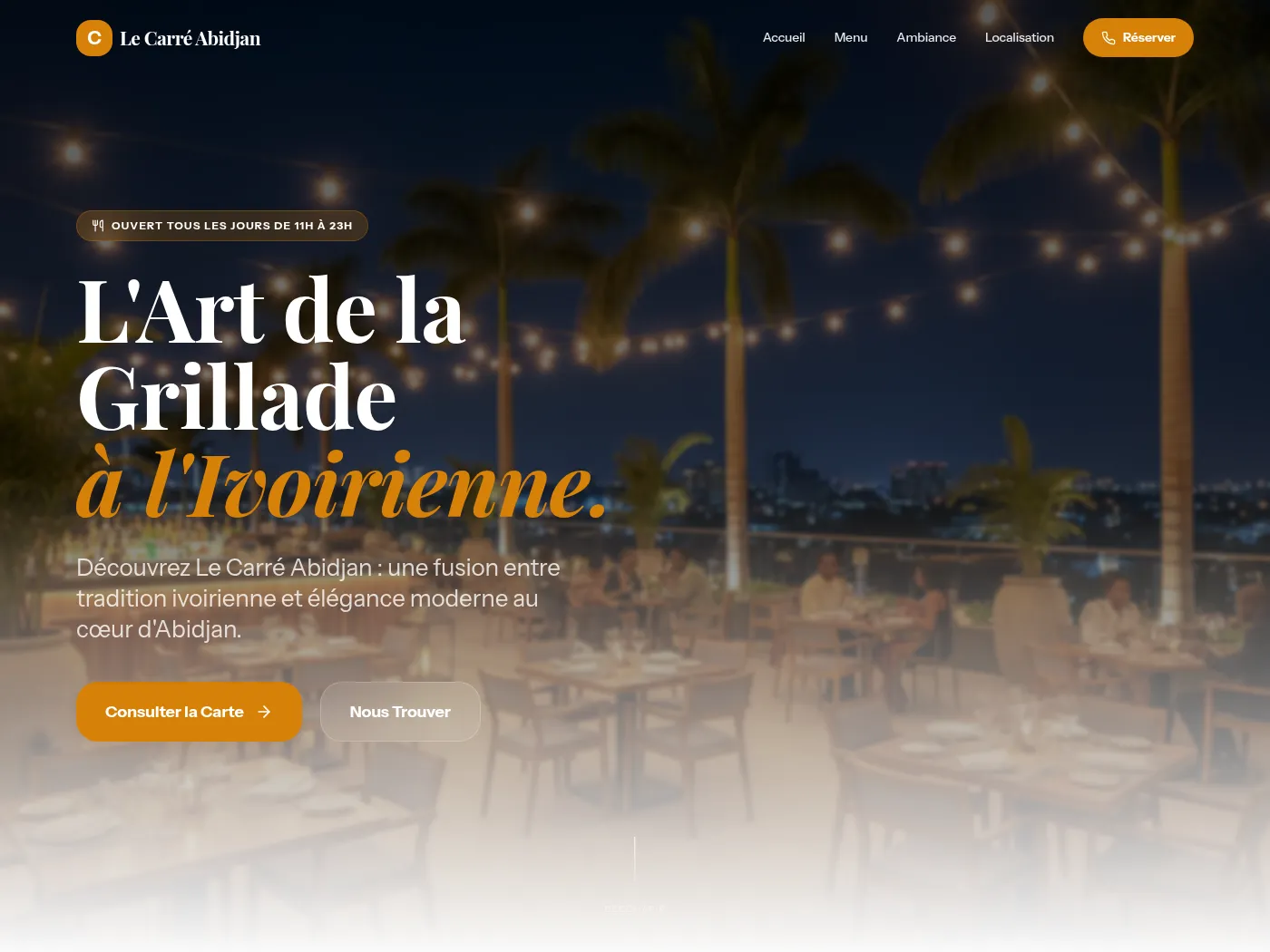 Le Carré Abidjan Site