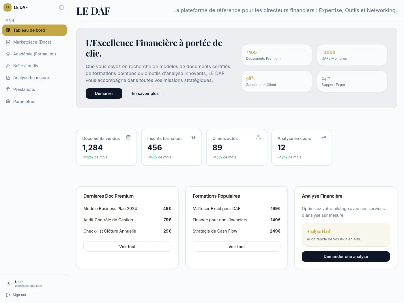 LE DAF Platform