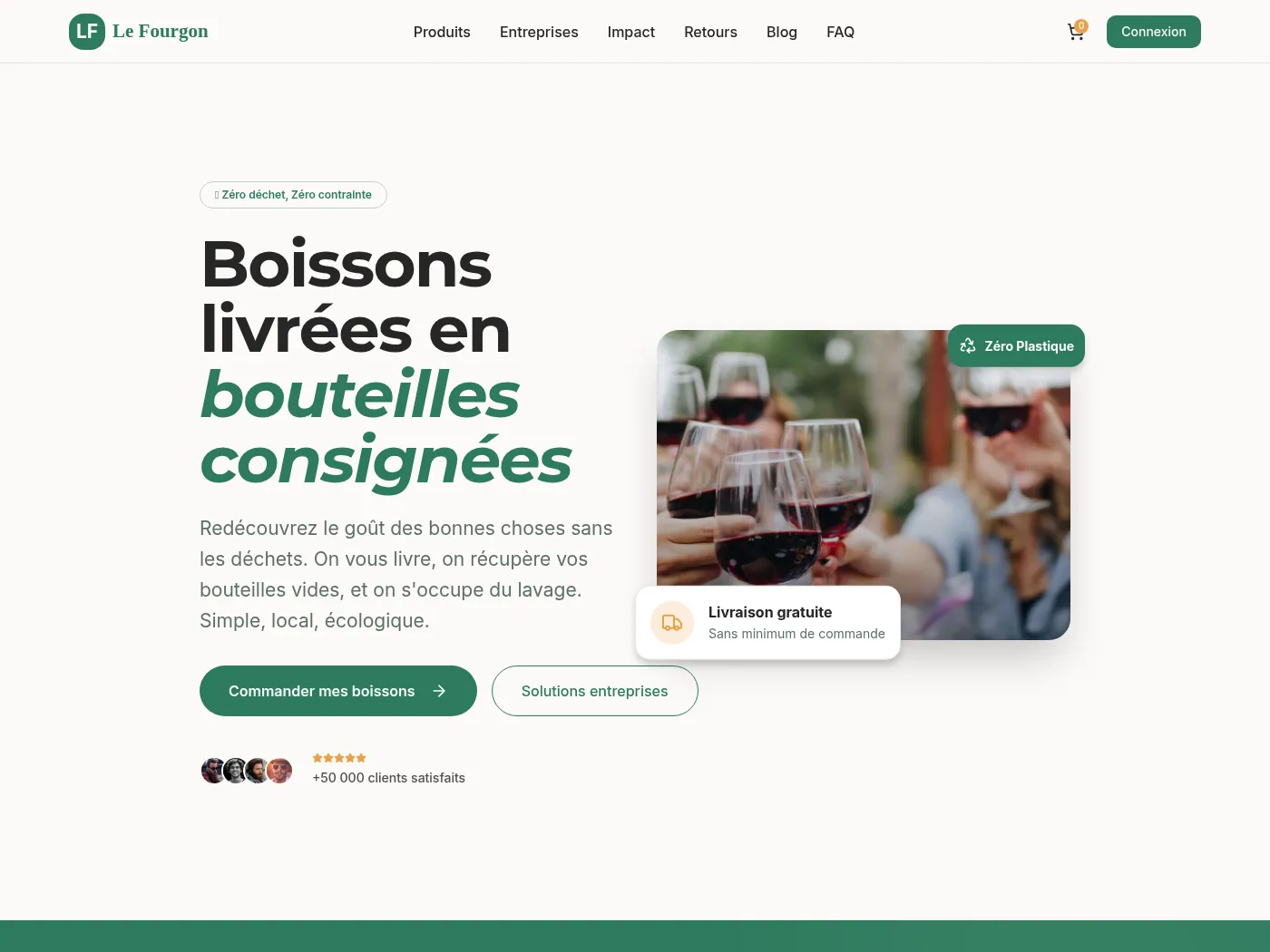 Le Fourgon Web Portal