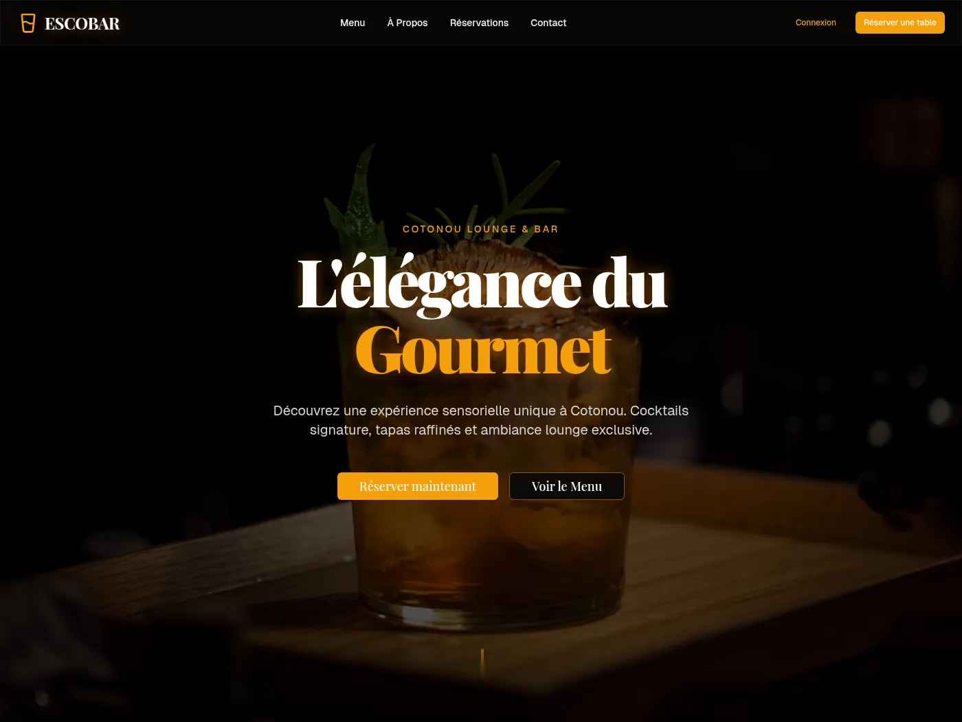 Le Gourmet Restaurant Site