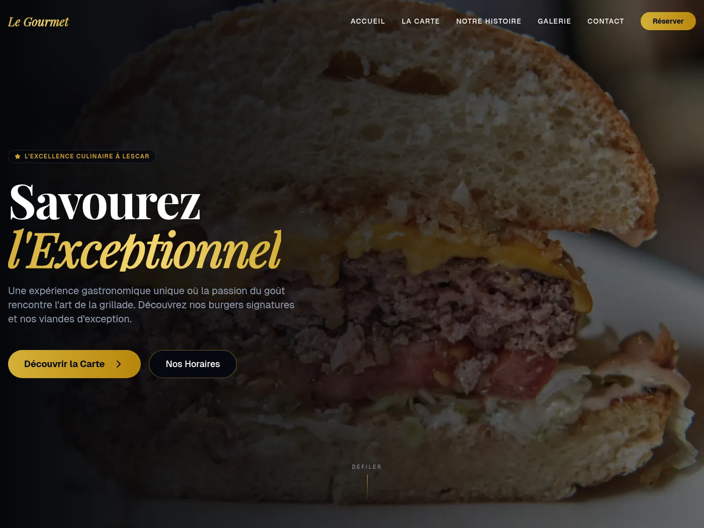 Le Gourmet Vitrine