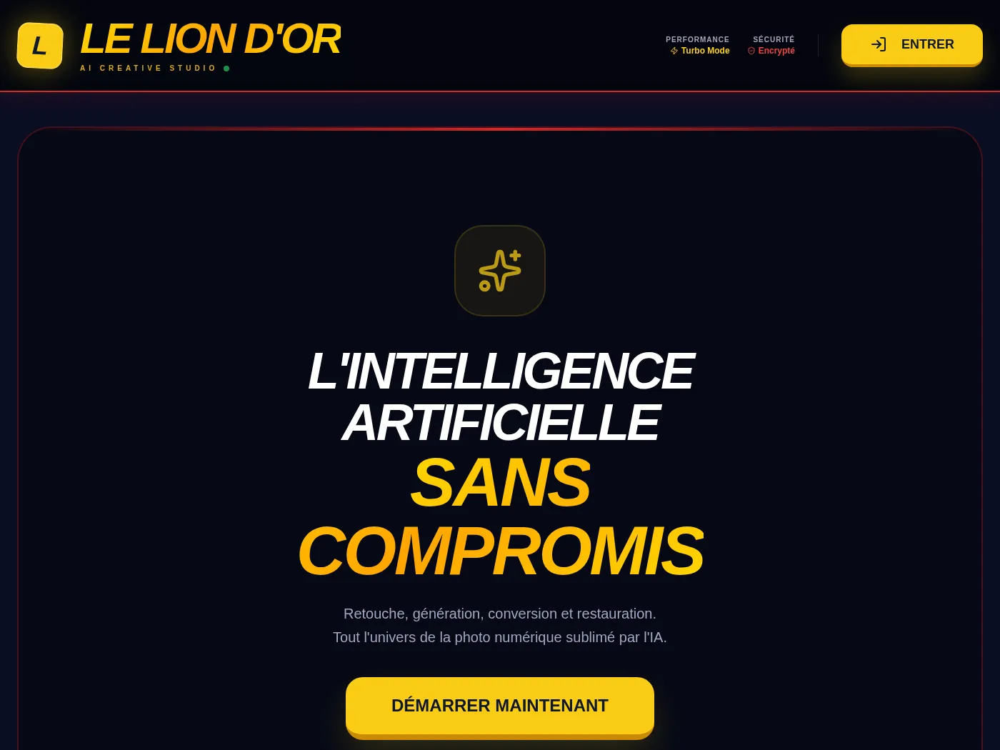 Le Lion D'Or AI Studio