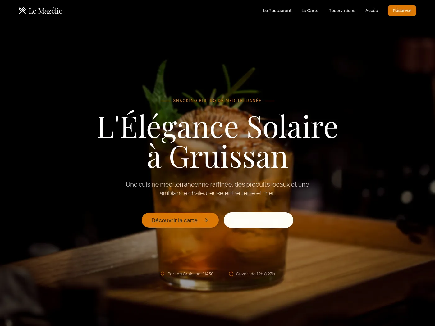 Le Mazélie Dining Web (Remix)