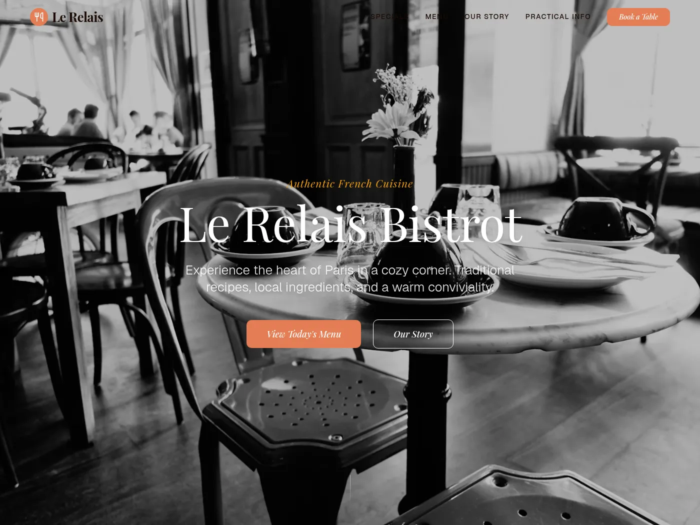 Le Relais Bistrot Site