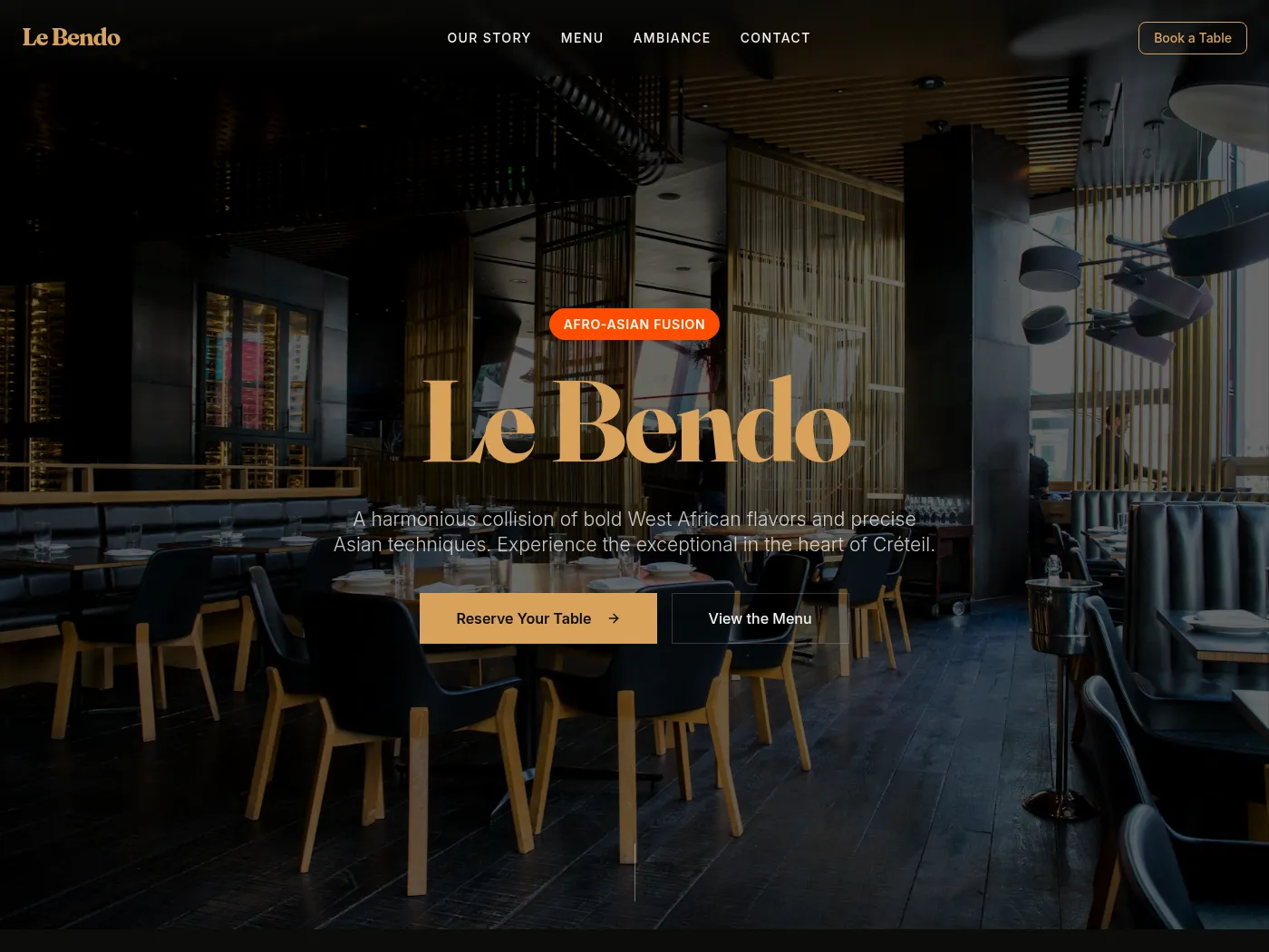 Le Ryad Restaurant Site