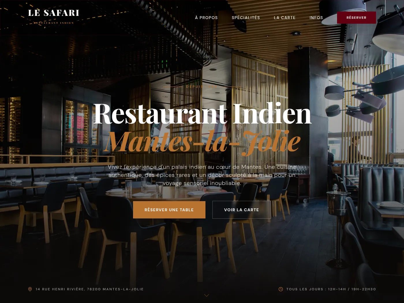 Le Safari Premium Site