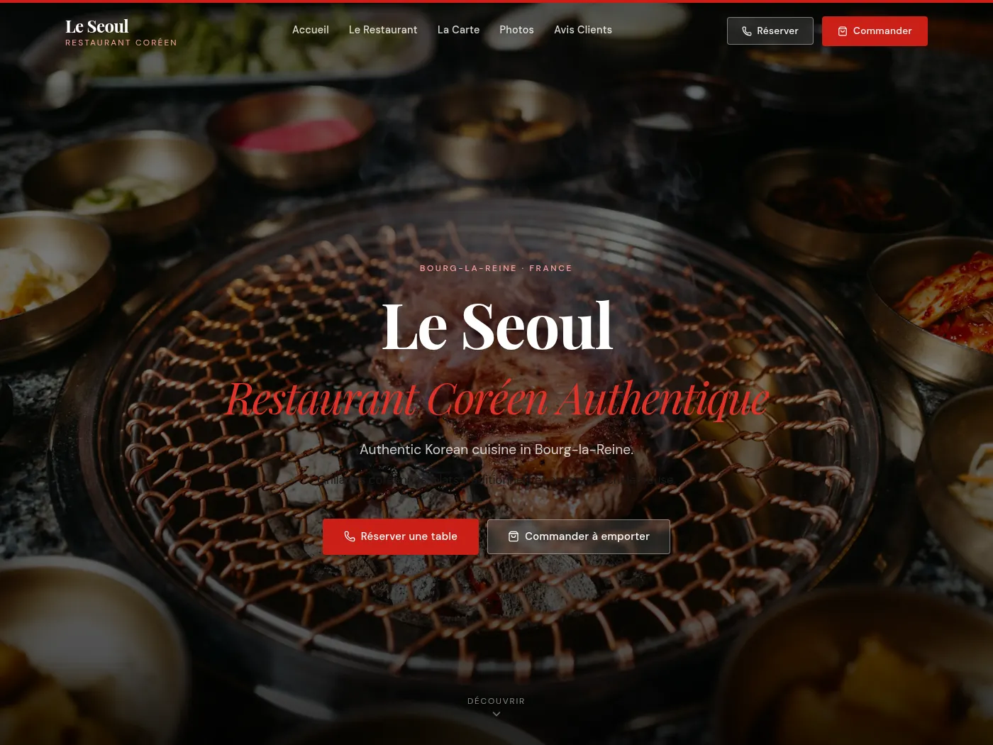 Le Seoul Modern Landing