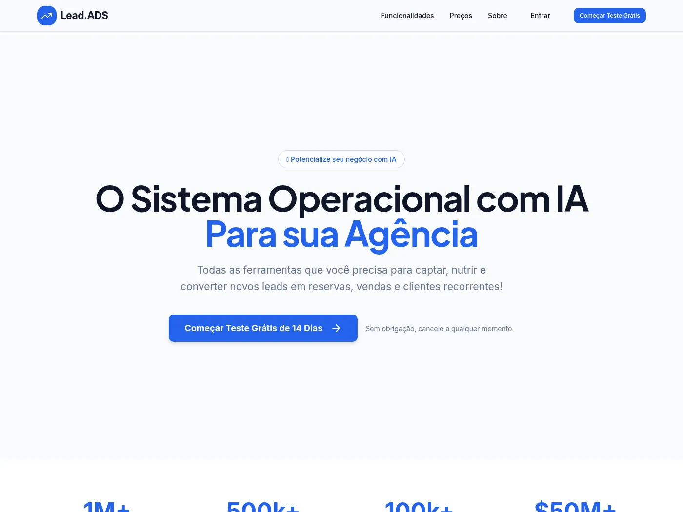 Lead.ADS Agency Page
