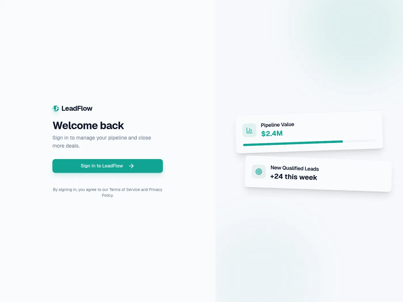 LeadFlow CRM