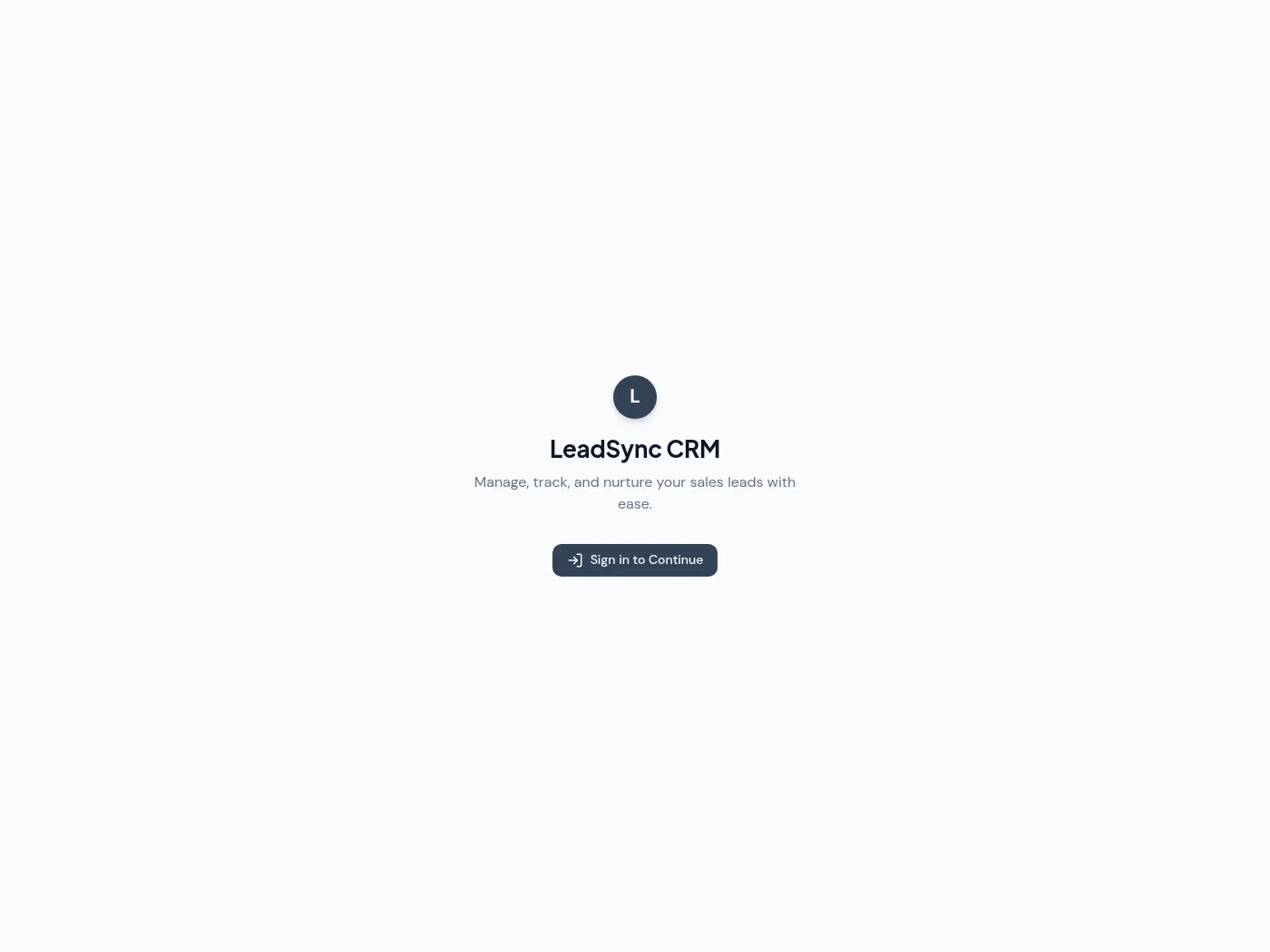 LeadSync CRM