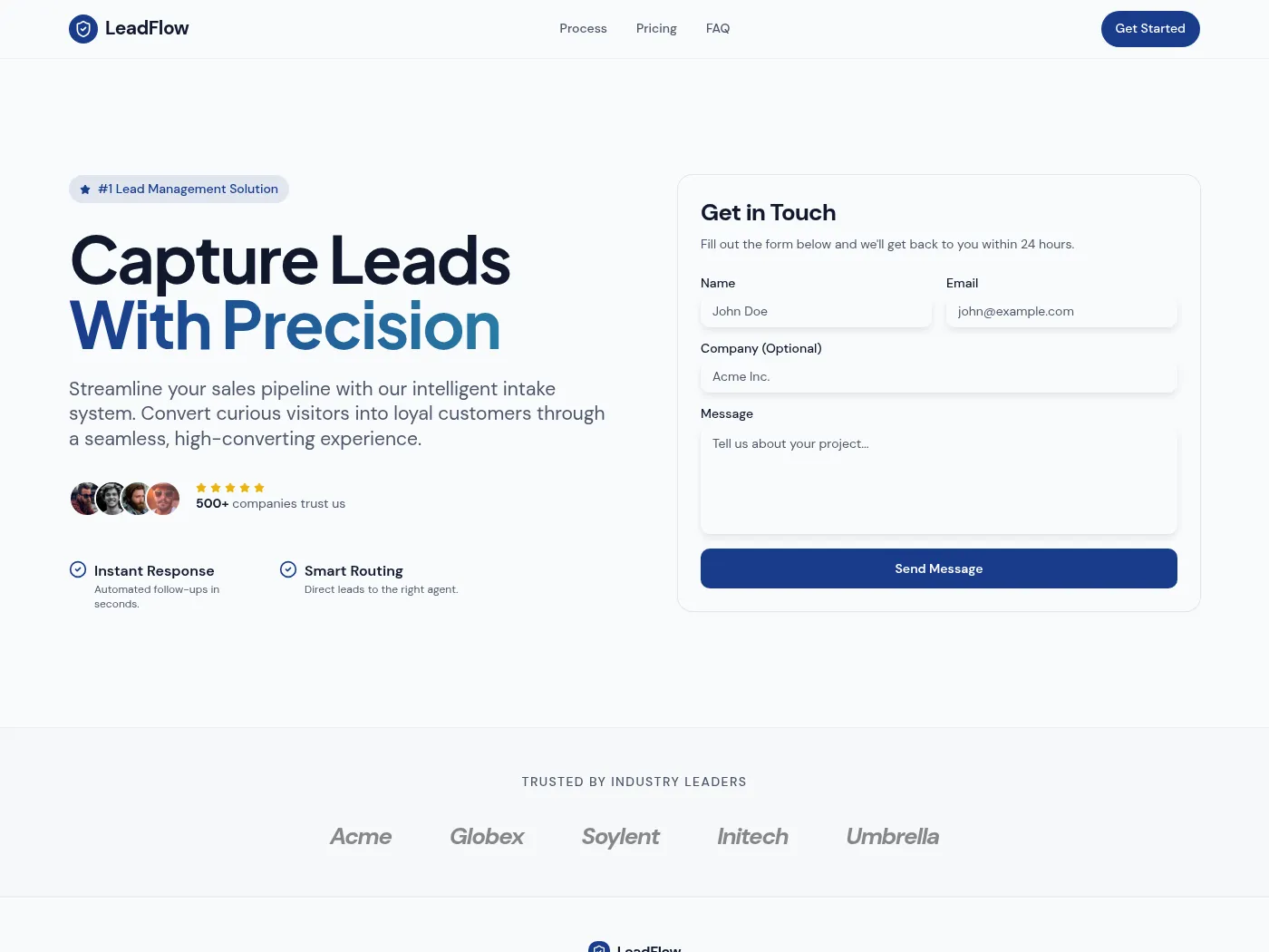 Lead Intake Form